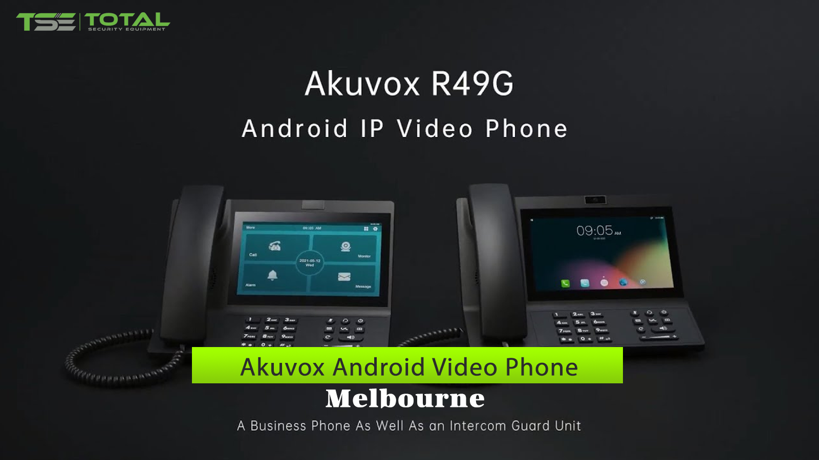 Akuvox Android Video Phone Melbourne for Business & Home – Total ...