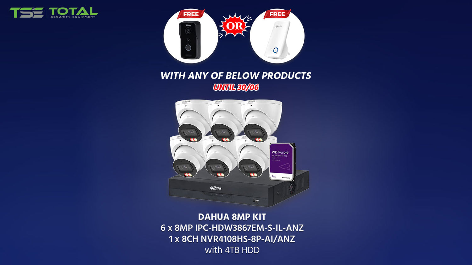 Dahua 8MP IP Camera Melbourne: High-Quality Surveillance I TSE – Total ...