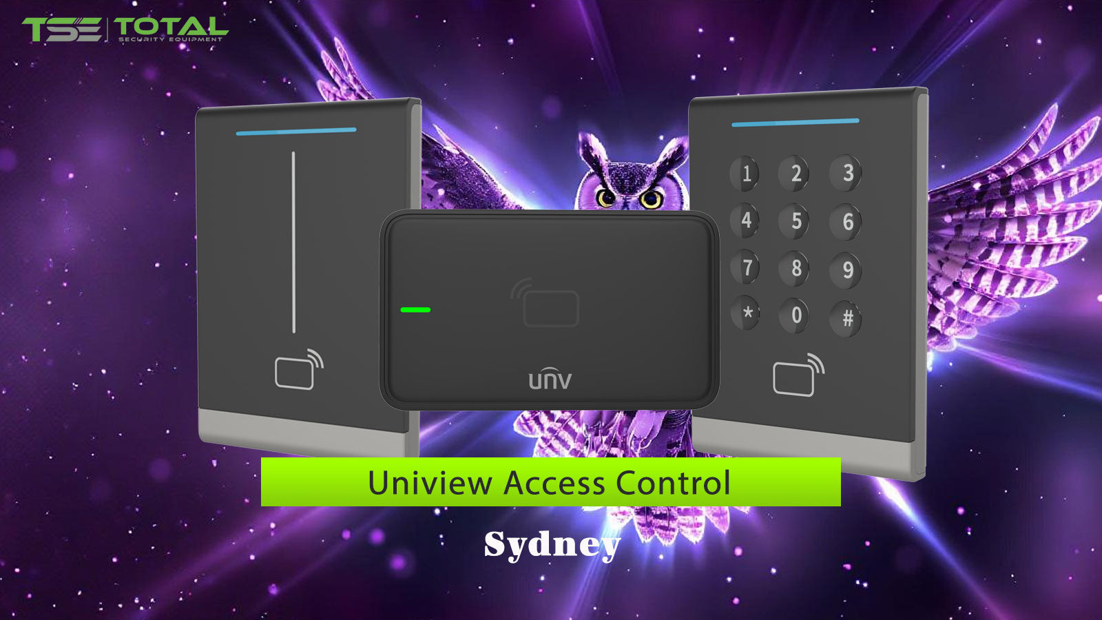 Uniview Access Control Sydney: Expert Installation & Sales – Total Security Equipment