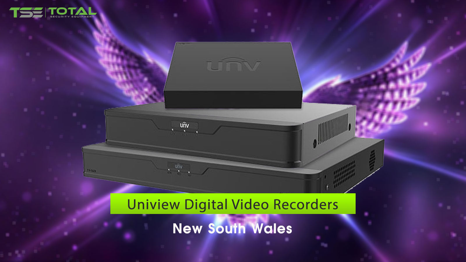 Uniview Digital Video Recorders New South Wales I TSE – Total Security Equipment