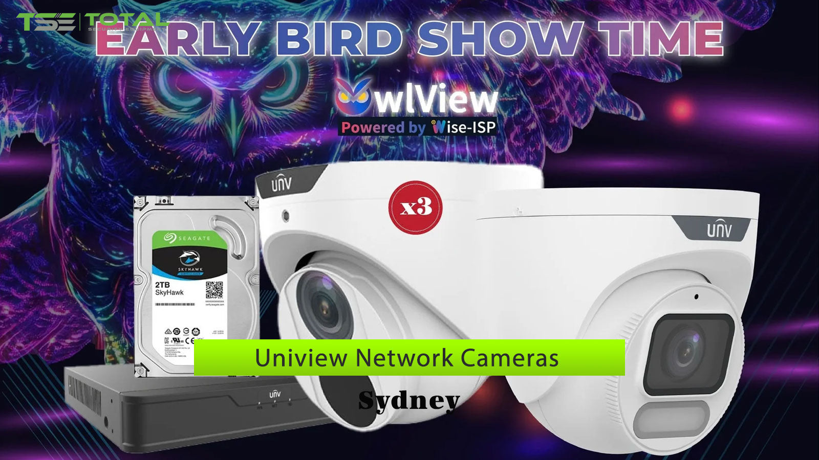 Uniview Network Cameras Sydney: Protect Your Property Citywide I TSE ...