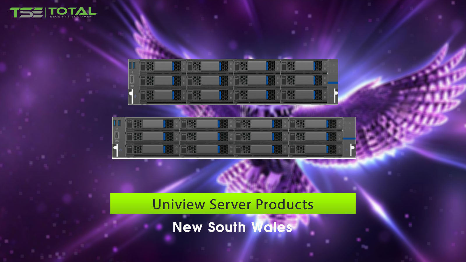 Uniview Server Products New South Wales I TSE – Total Security Equipment