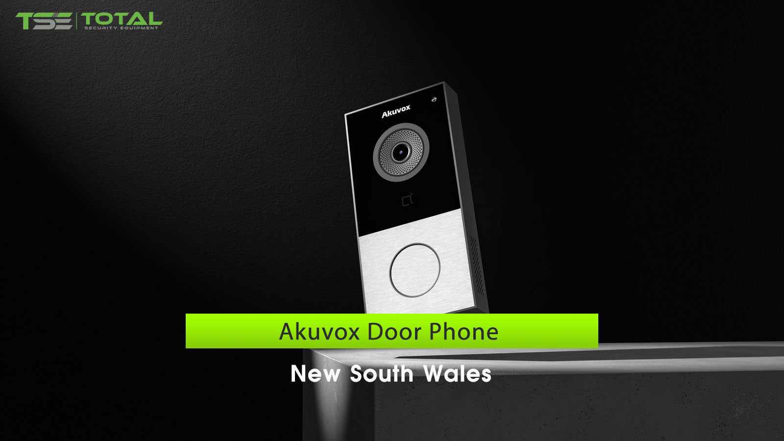 Akuvox Door Phone New South Wales near me I TSE – Total Security Equipment